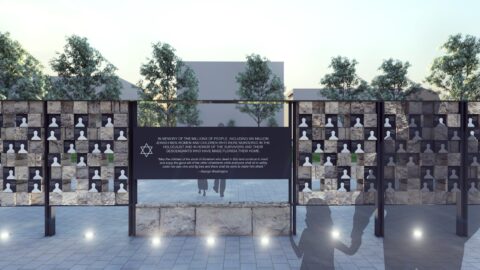 Florida Holocaust Memorial in the Capitol Complex in Tallahassee ...