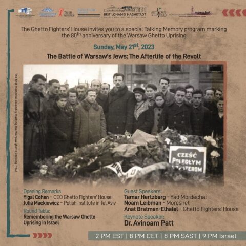 The Battle of Warsaw's Jews: The Afterlife of the Revolt - presented by ...