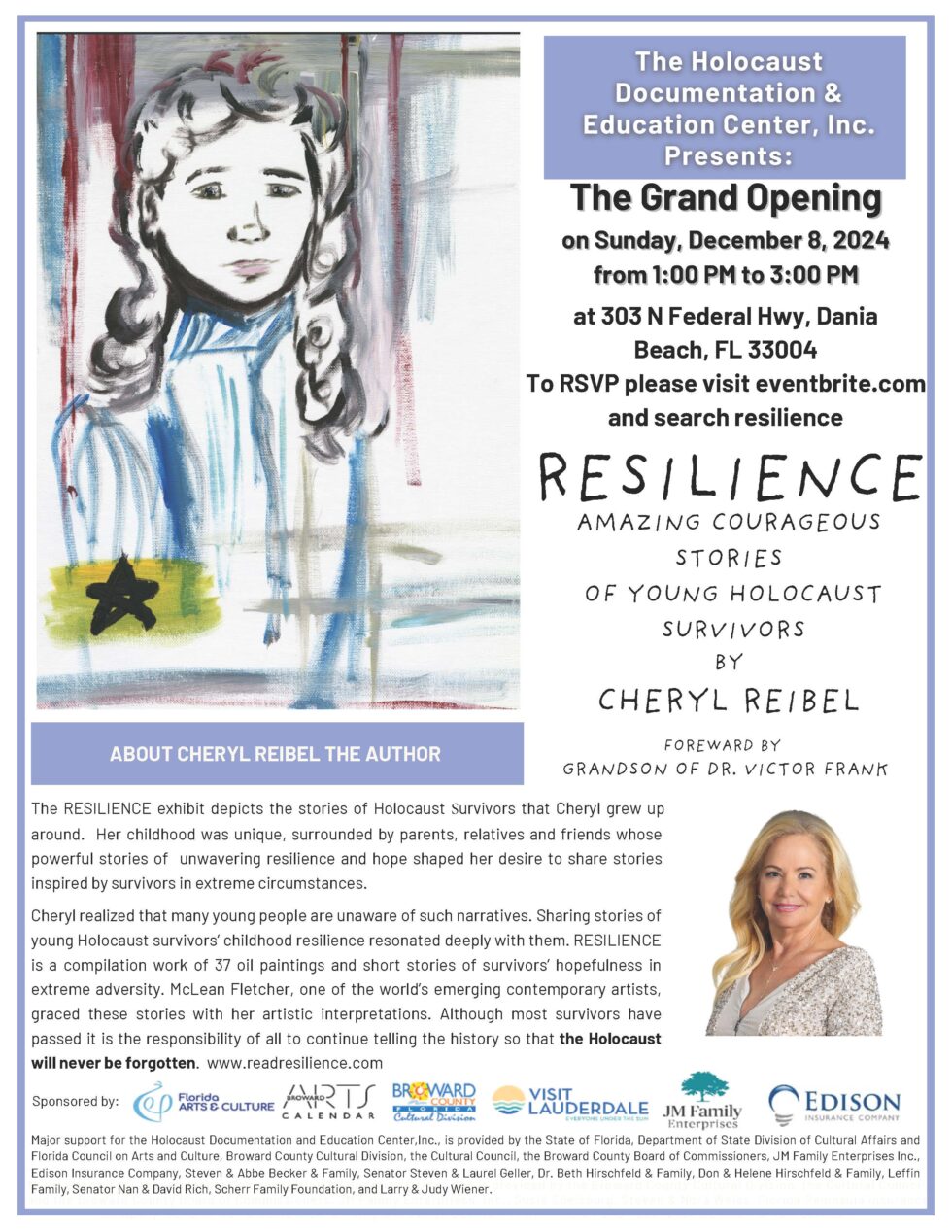Resilience, Amazing Courageous Stories of Young Holocaust Survivors, Poetry by Cheryl Reibel ...